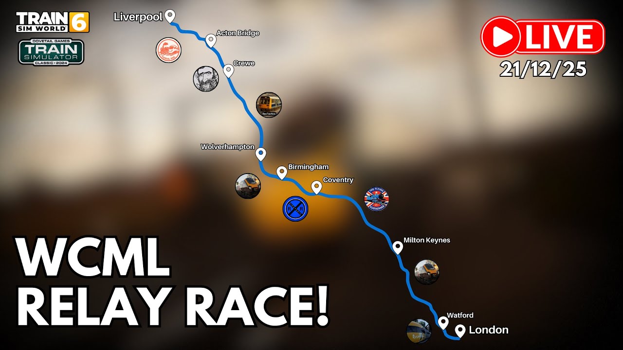 TSW6 and TSC - WCML Relay Race Full Replay - YouTube