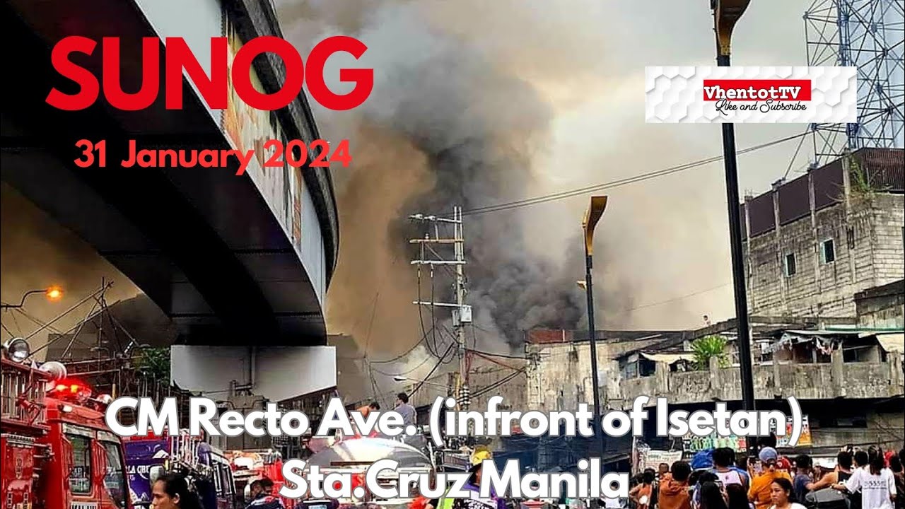 SUNOG sa CM Recto (infront of Isetan) Sta.Cruz Manila (31January2024 ...