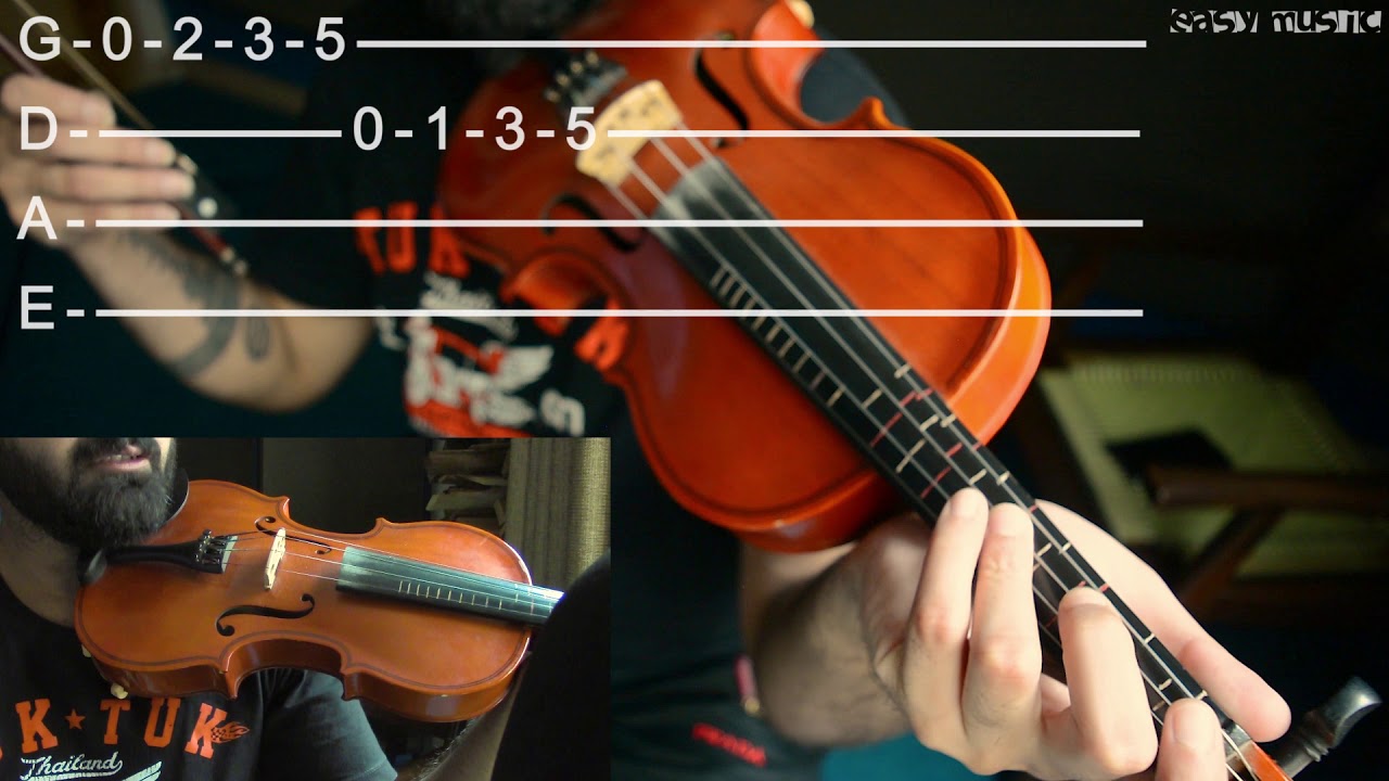 How to play G minor Scale on Violin | Easy Music Tutorials - YouTube
