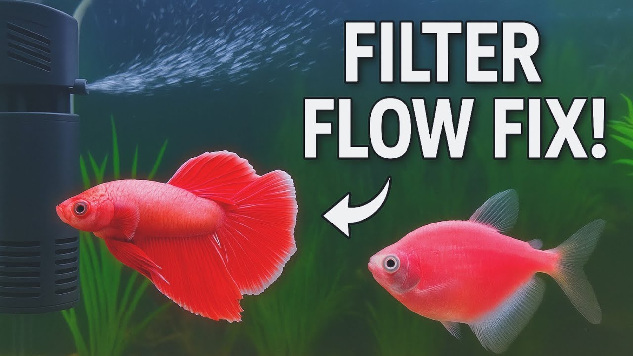 Aquarium Filter Flow Too Fast? | Betta & Color Widow Fish Ke Liye ...