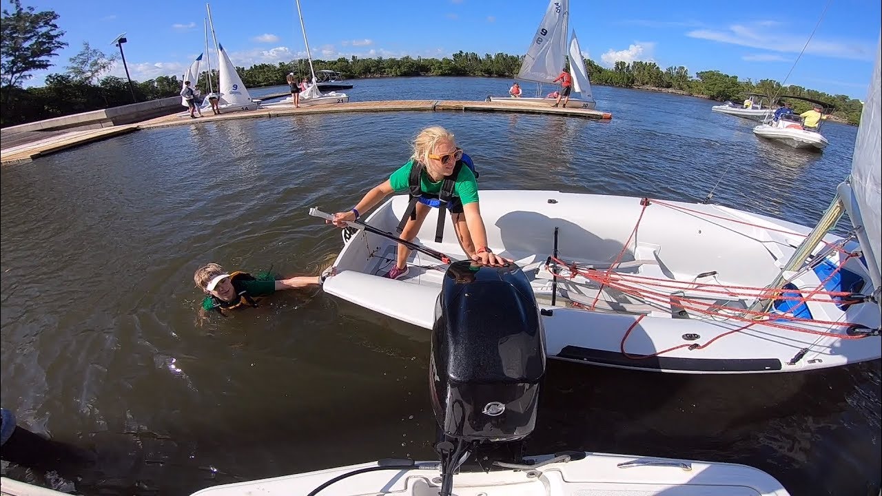 Boat Ramp Fail! Sailboat Club Madness! One Hits Me! - YouTube