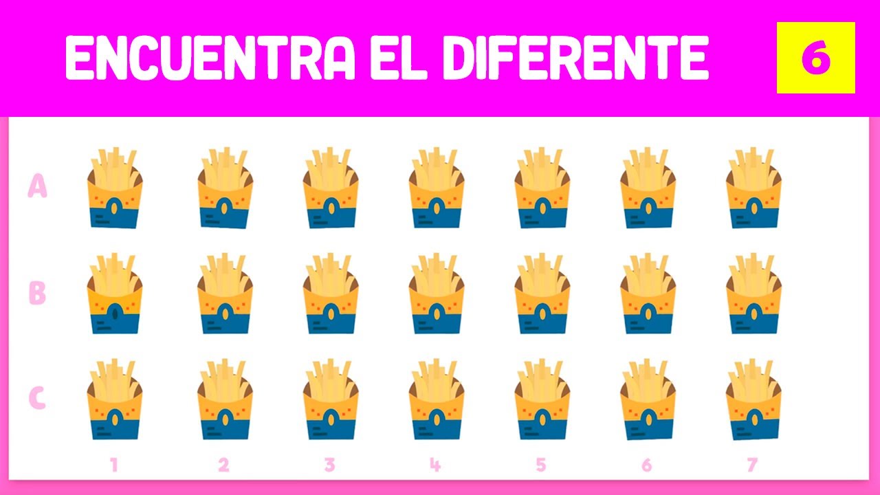 ENCUENTRA EL ICONO DIFERENTE #6 - TEST DE VISIÓN - BUSCA EL ICONO ...