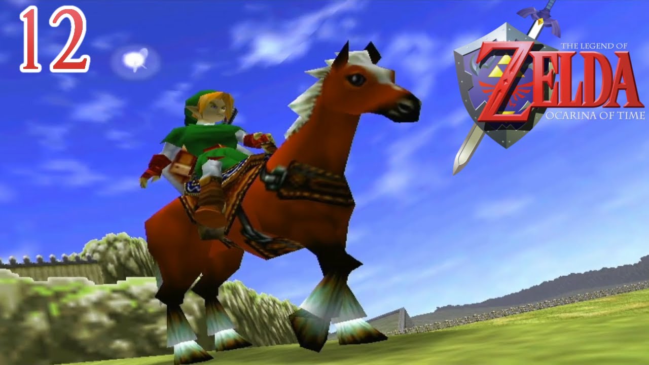 Riding with Epona! [The Legend of Zelda: Ocarina of Time Part 12] - YouTube