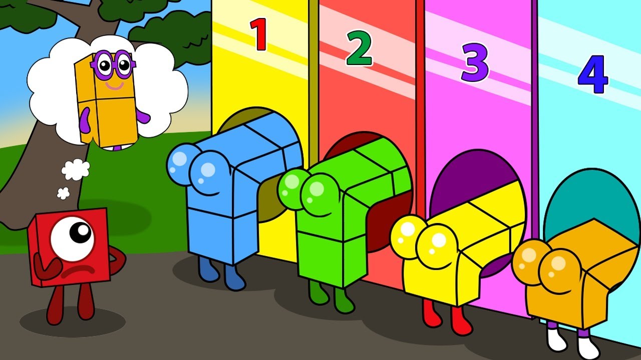 Numberblocks 2 Will Be Choose??? - Numberblocks Funny Animation - YouTube