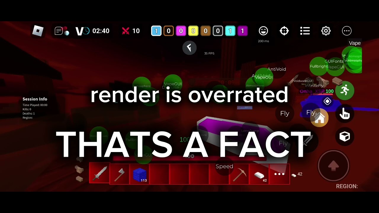 VOIDWARE🌿💎(CRASH,NEW GODMODE,ANTICRASH, AND MANY MORE) - YouTube