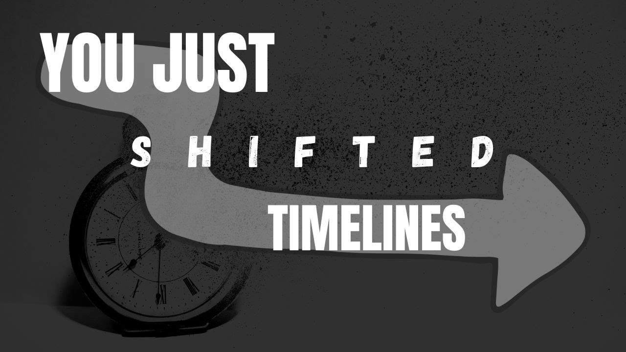 Timeline Jumping Signs ⎮Signs You Are Jumping Timelines Right Now ...
