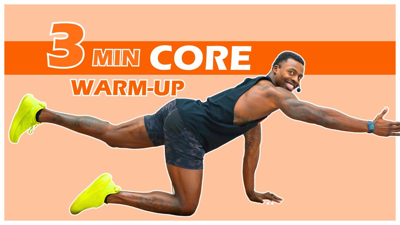 3-Minute Core Warm-Up | No-Equipment Mobility & Strength Routine for ...