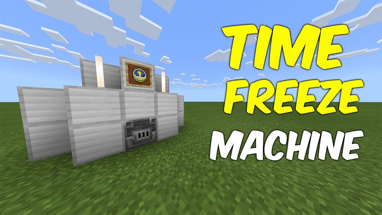 I Invented a Time Freeze Machine in Minecraft - Here's What Happened ...