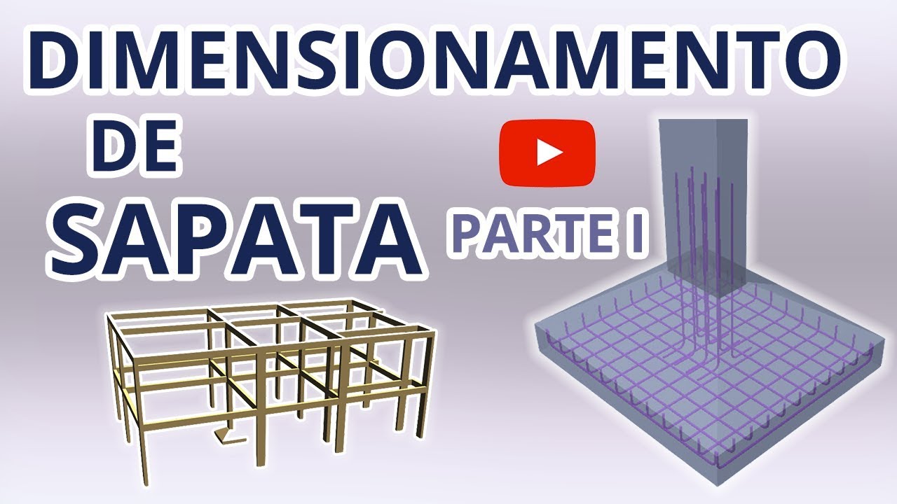 Dimensionamento de Sapata - Parte 1 - YouTube