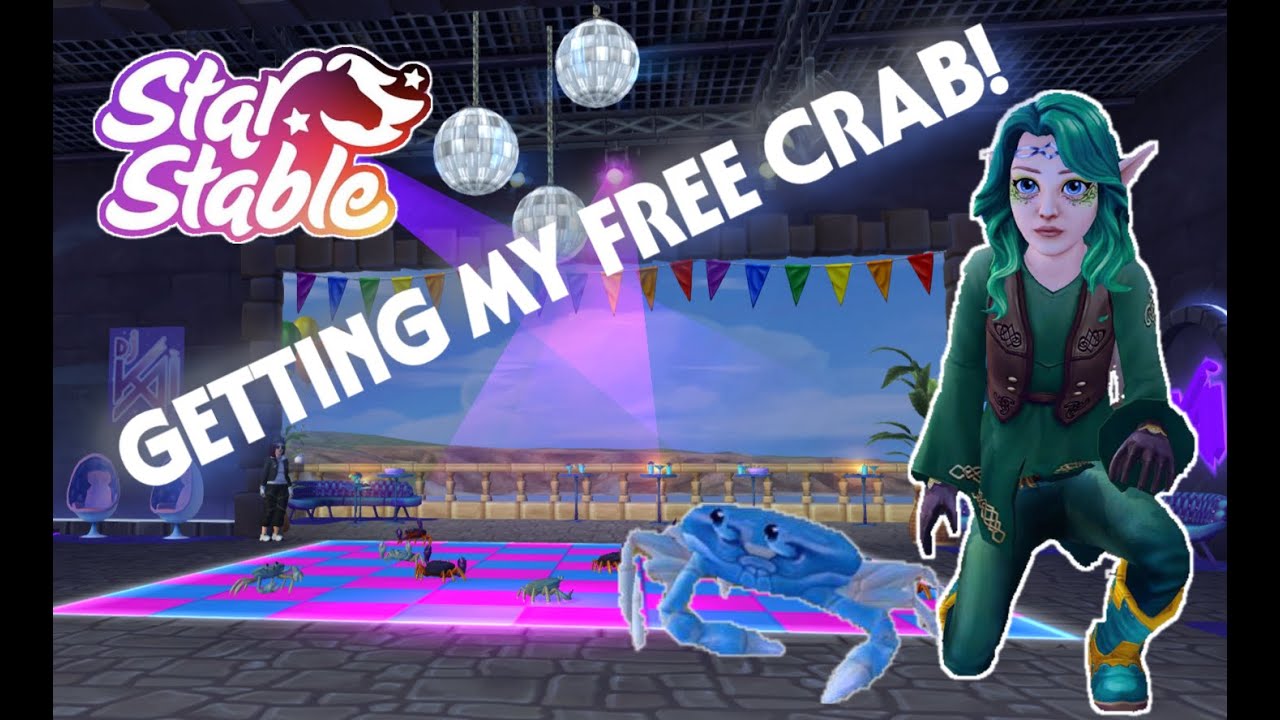 🦀 AQUIRING THE SUMMER DAZE FREE CRAB PET! ☀️/STAR STABLE - YouTube