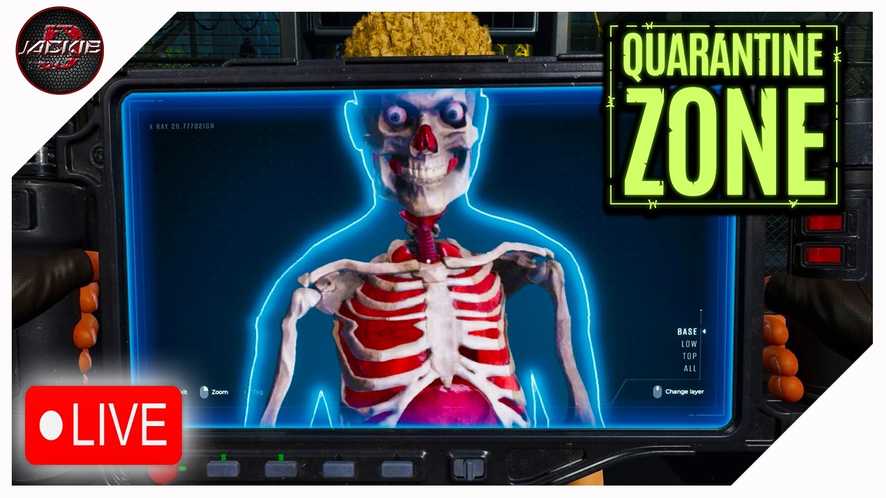 🔴 LIVE - First Time Playing QUARANTINE ZONE: THE LAST CHECK! - YouTube