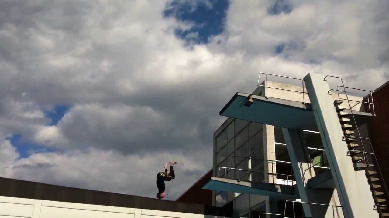 10 Meter udspring Århus - YouTube