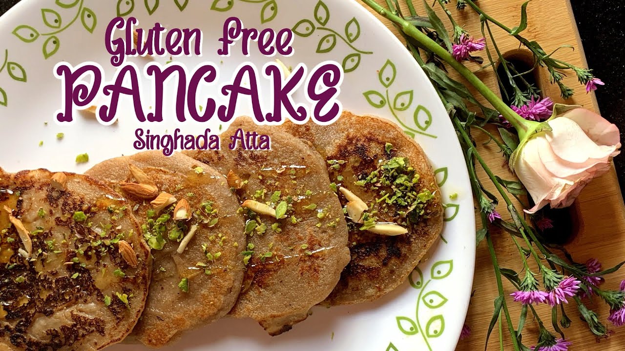 Glutenfree Instant Pan Cake | GlutenFree Singhada Atta | Kuts Fusion ...