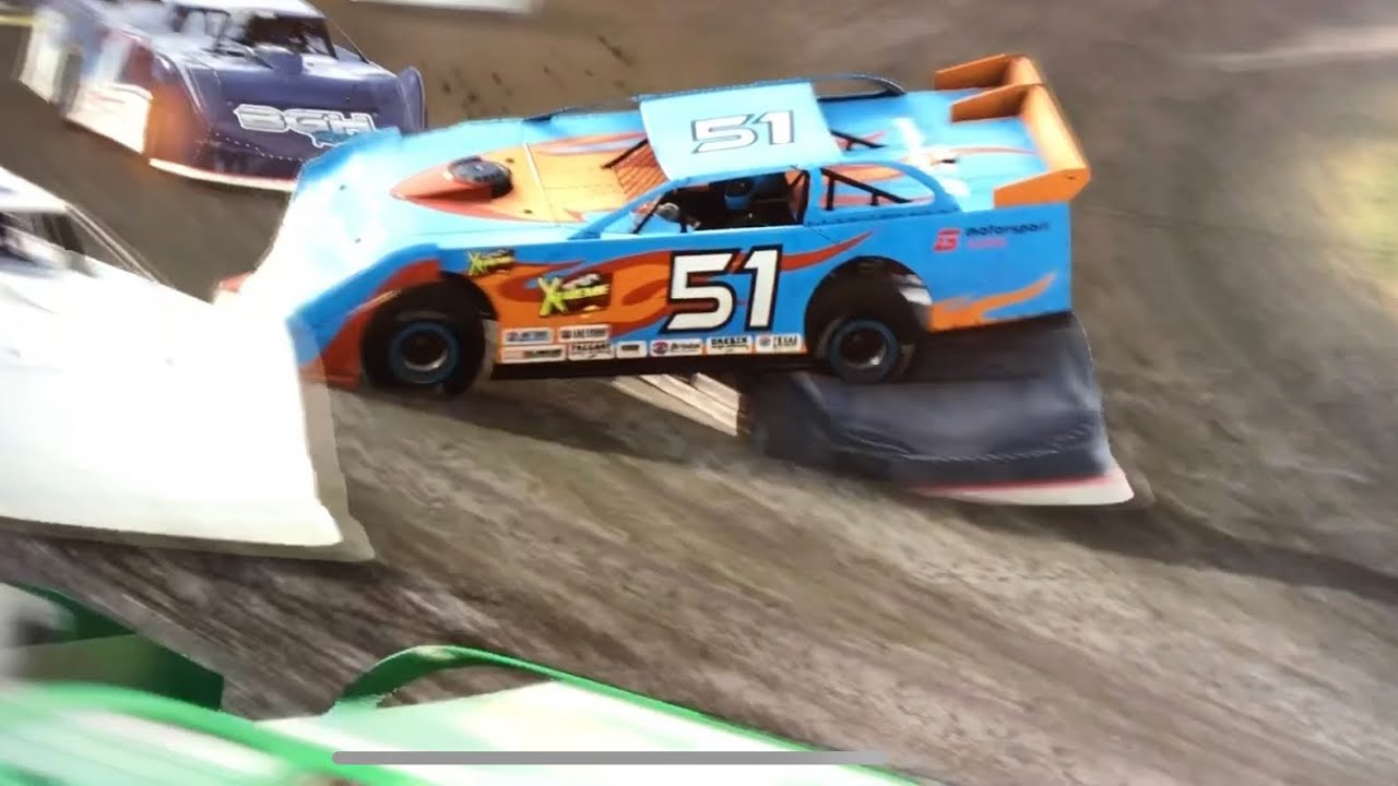 The craziest Dirt Late Model crashes | NH5 - YouTube
