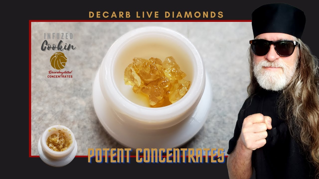 How to Decarb Live Diamonds - YouTube
