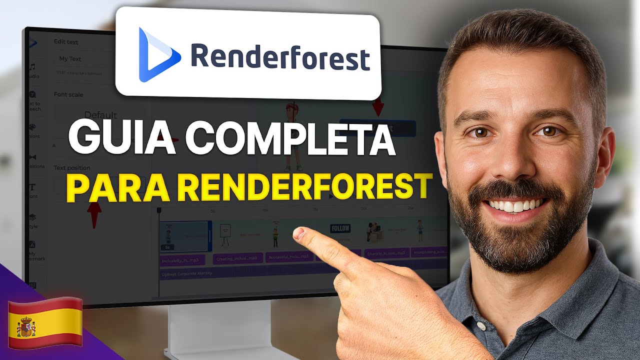 Cómo CREAR VIDEOS EXPLICATIVOS con RENDERFOREST GRATIS (2025) - YouTube