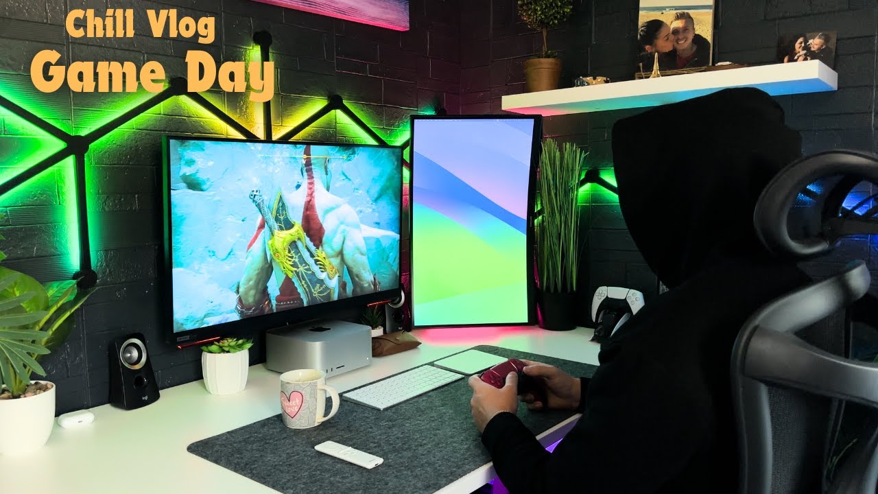 Chill Gaming Vlog 🎮 A Relaxed Wednesday At Home (Game Day) - YouTube