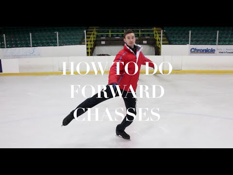 HOW TO DO FORWARD CHASSES | FIGURE SKATING ️ ️ - YouTube