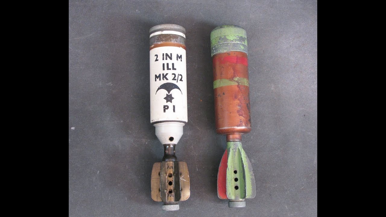 British flare mortar (ww2) - YouTube