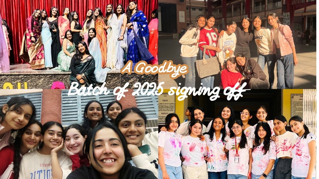 Batch of 2025 officially signing off - YouTube