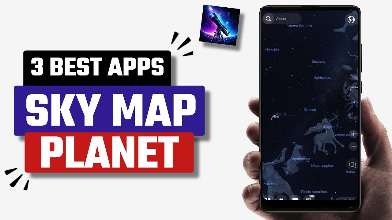 3 Best Sky Map Planet Apps for Android - YouTube