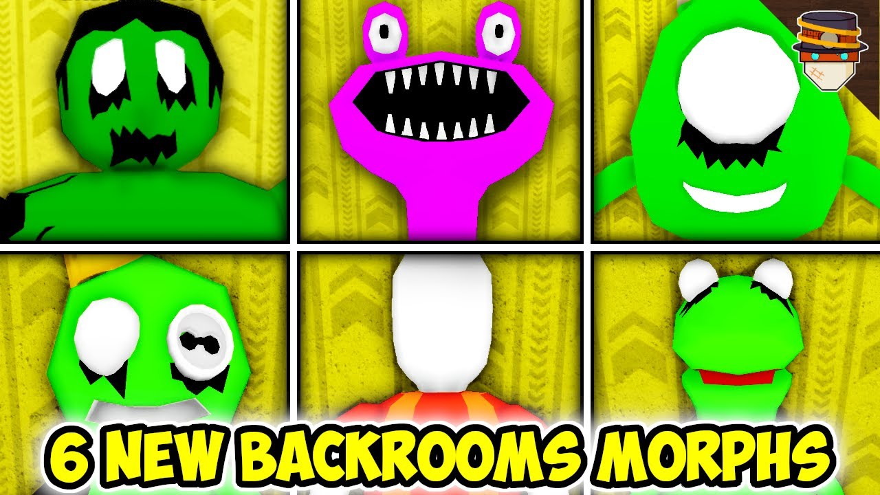 [UPDATE 17] How to get ALL 6 NEW BACKROOMS MORPHS in Backrooms Morphs ...