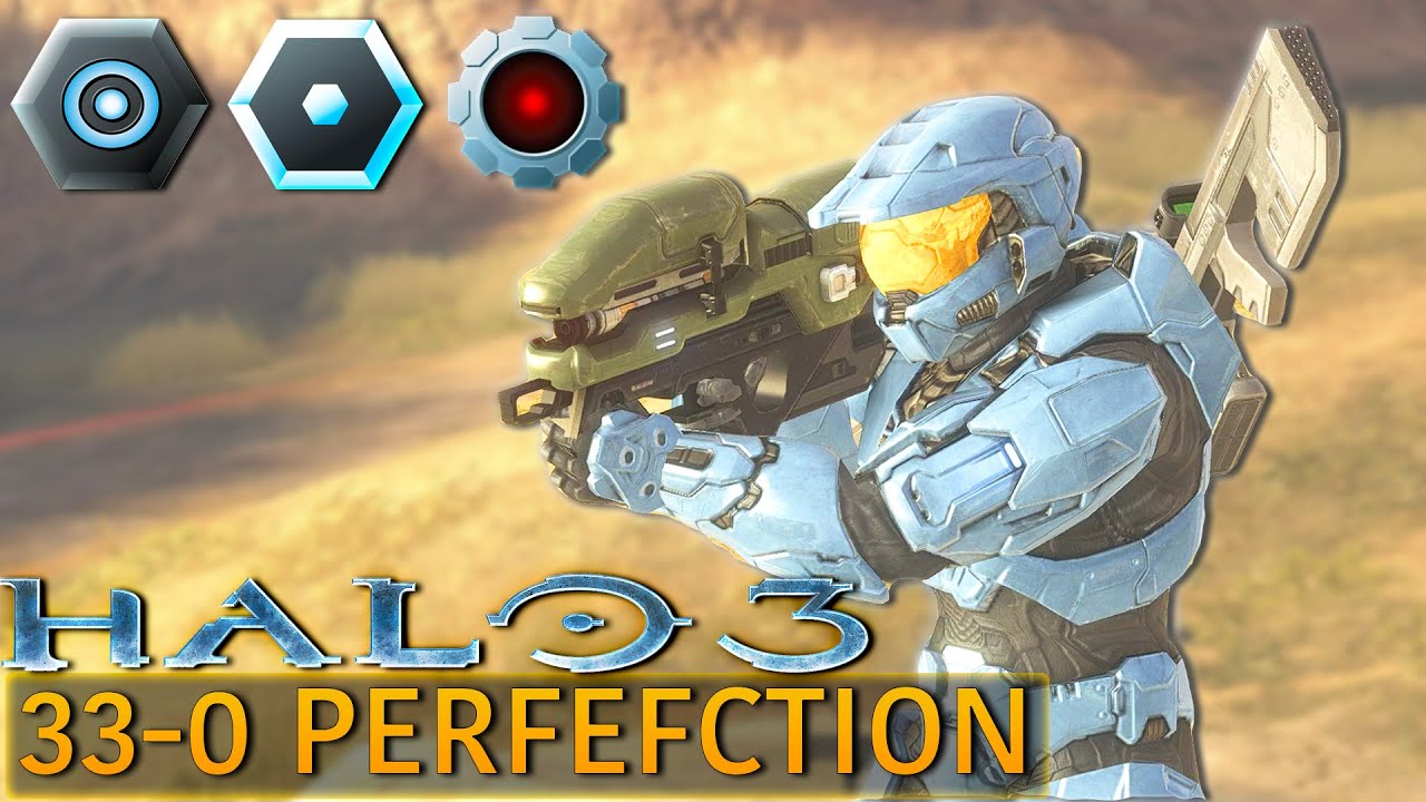 Halo 3 PC - 33-0 Invincible Perfection on Standoff - YouTube