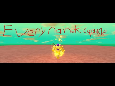 Every Namek Capsule From Npcs (15/15) dbzfs - YouTube