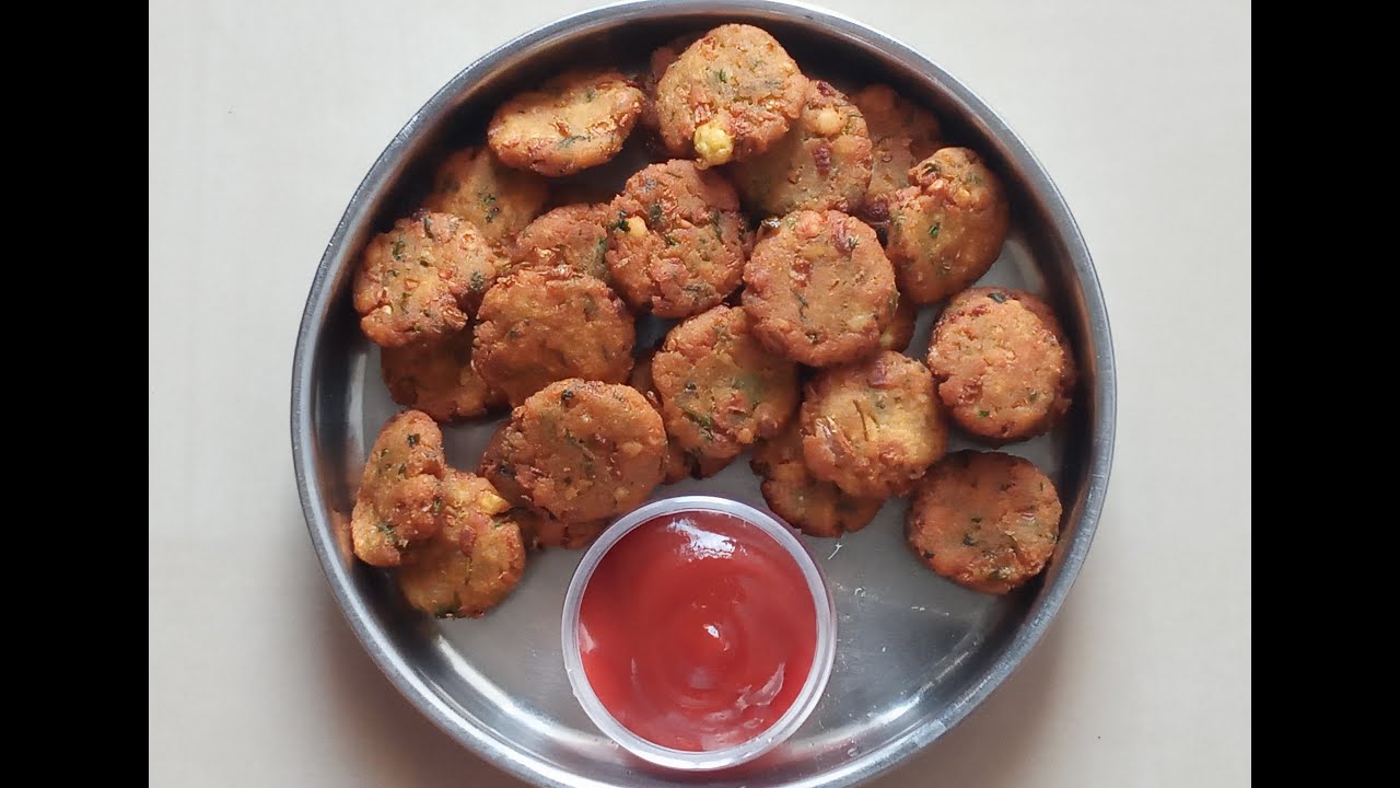 Crispy Buttons | ಕಾಬೂಲ್ ಕಡಲೆ ಇಂದ ಒಮ್ಮೆ ಈ ರೀತಿ ವಡೆ ಮಾಡಿ ನೋಡಿ ...