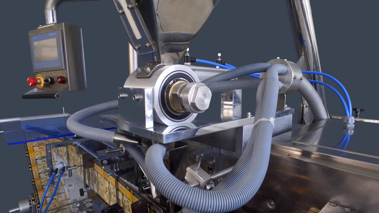 Horizontal Packaging Machine For Granular Products / Sachet Type - YouTube