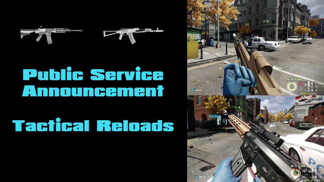 Payday 2 - PSA: Tactical Reloads - YouTube