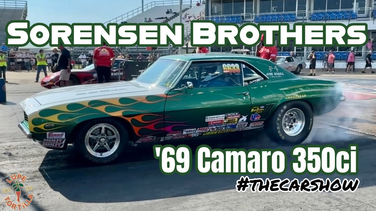 Joe & Hal Sorensen 1969 Camaro NHRA Stock Eliminator Drag Racing Record ...