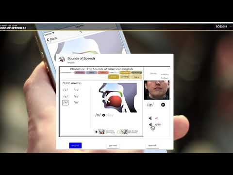 Sounds of Speech Website has been changed to an APP