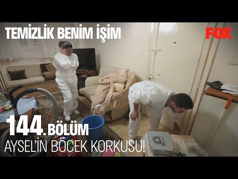 Aysel'in böcek korkusu! Temizlik Benim İşim 144. Bölüm