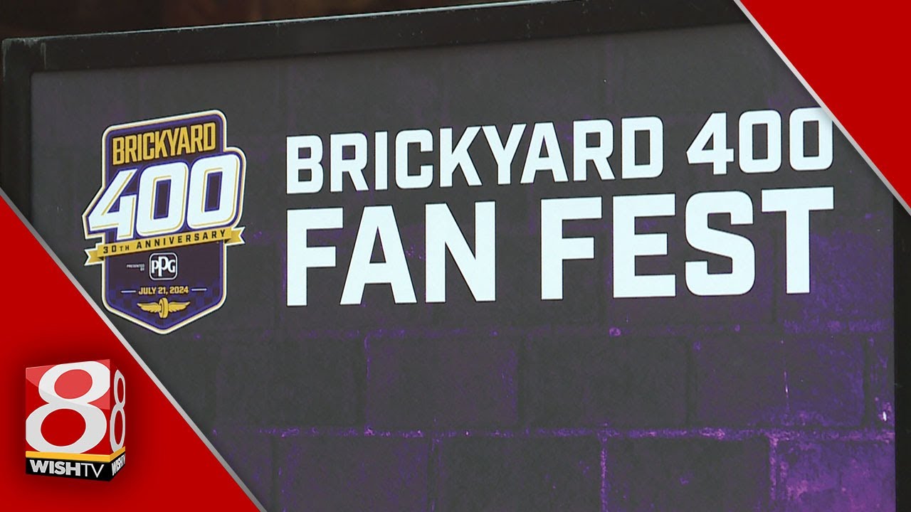 Gearing up for the Brickyard 400 - News 8 at 10 - YouTube