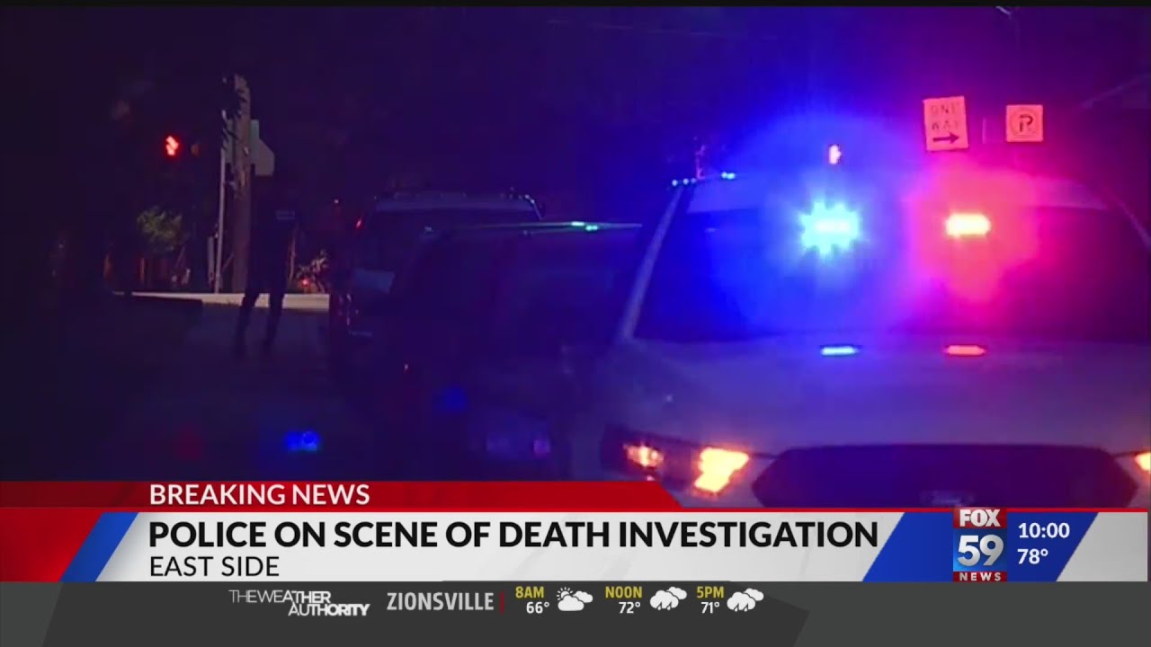 Police on scene of death investigation - YouTube