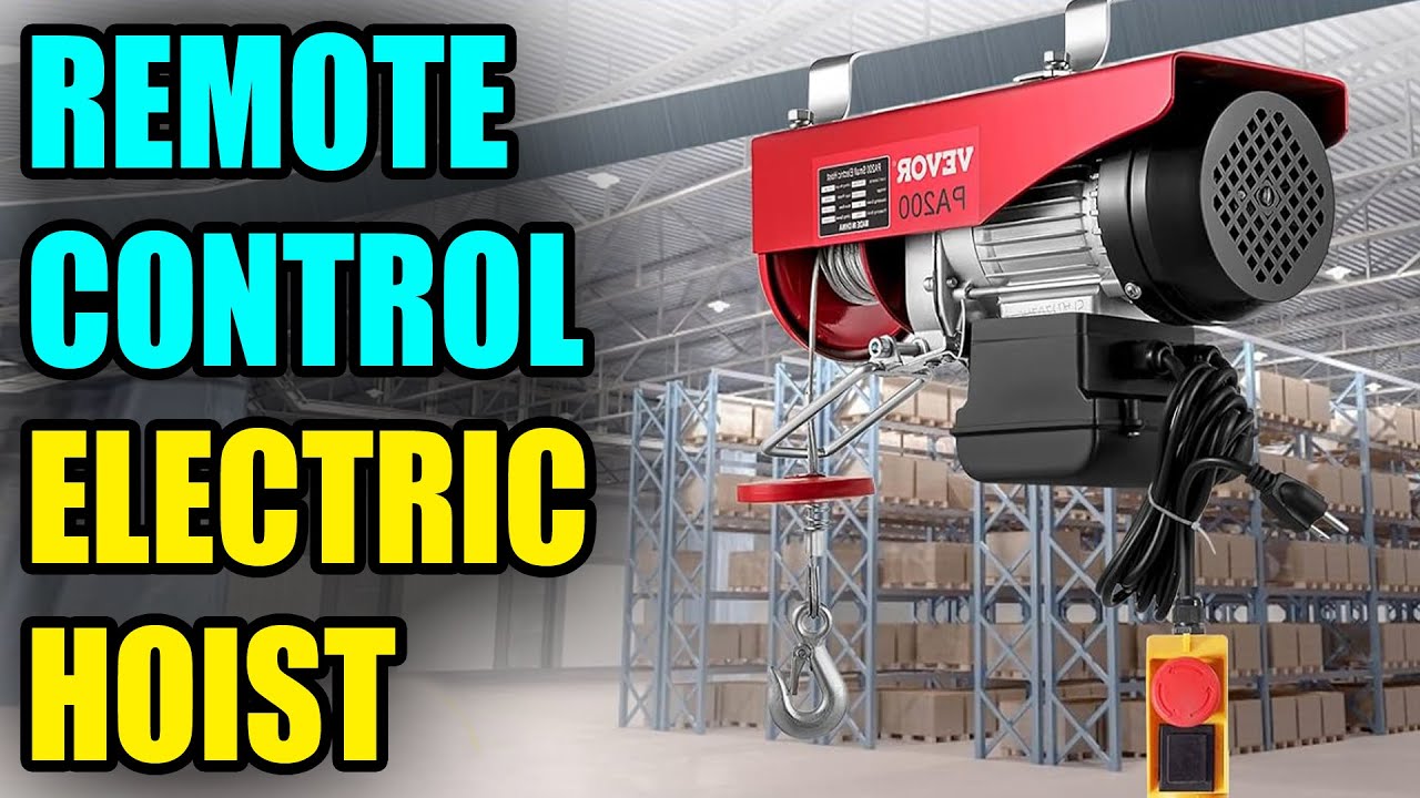5 Best Remote Control Hoists 2026 | Easy Installation + Safety First ...