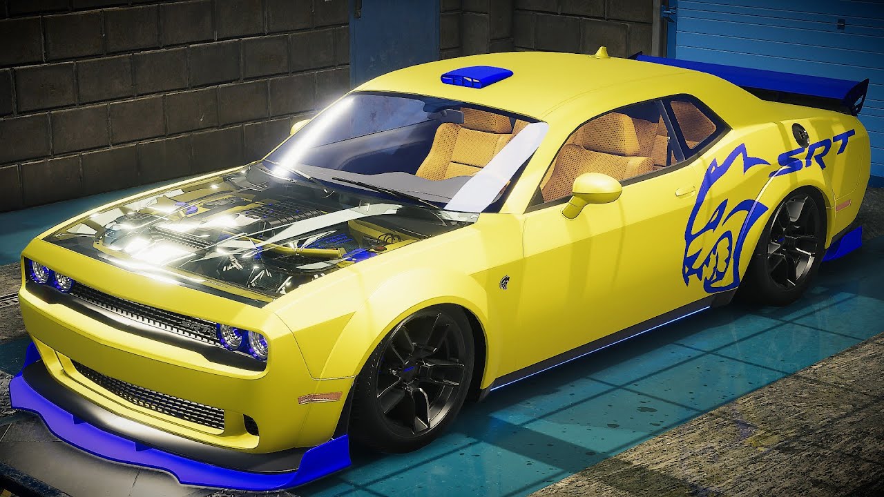 Car Mechanic Simulator 2021, 2018 Dodge Challenger SRT Hellcat Widebody ...