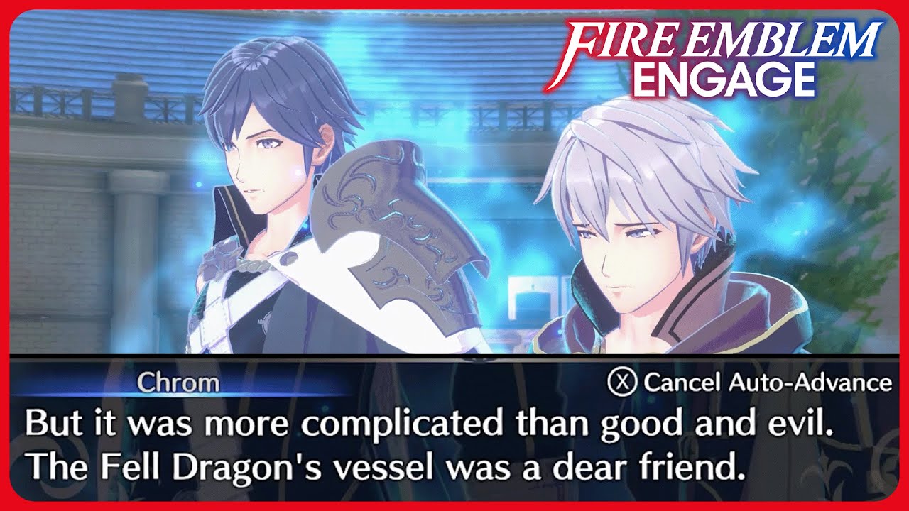 Chrom and Robin talk about their Fell Dragon - Fire Emblem Engage DLC ...