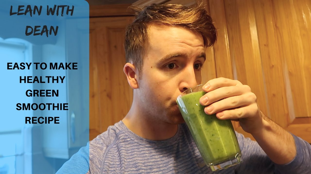 Super Healthy Green Shake Recipe | Lean With Dean - YouTube