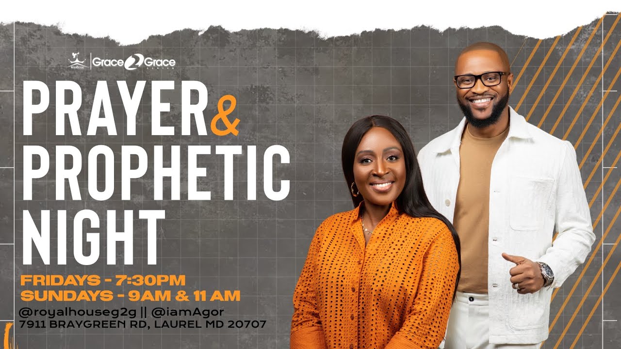 Prayer & Prophetic Night || 5-9-25 - YouTube