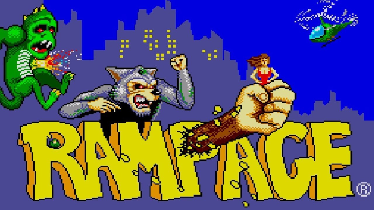 Rampage (Master System) - YouTube
