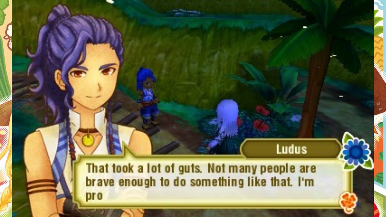 Story of Seasons: Trio of Towns: Ludus' Dark Blue Flower Love Event "A ...