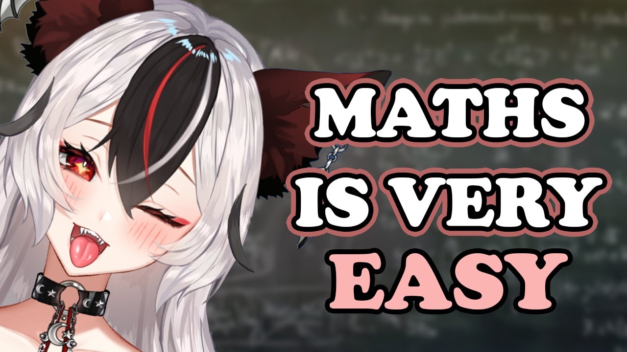 This V-tuber is a MATHS GENIUS ! - YouTube