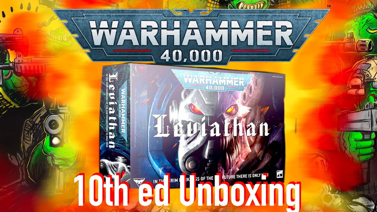 Warhammer 40K : Leviathan 10th edition unboxing - YouTube