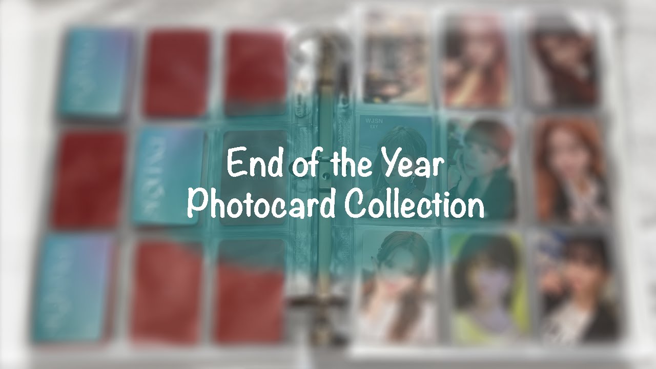 End Of The Year Photocard Collection Update ⎸ December 2022 Photocard ...