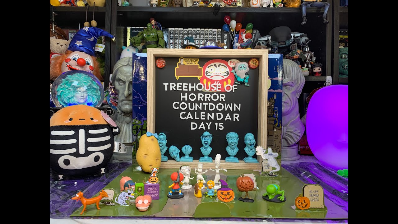 Simpsons Treehouse Of Horror Halloween Countdown Day 15 - YouTube