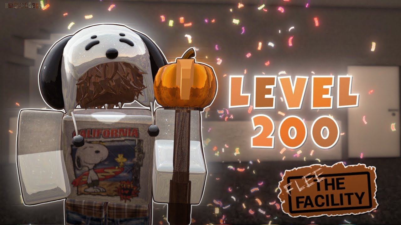 REACHING LEVEL 200 | Roblox Flee the Facility - YouTube