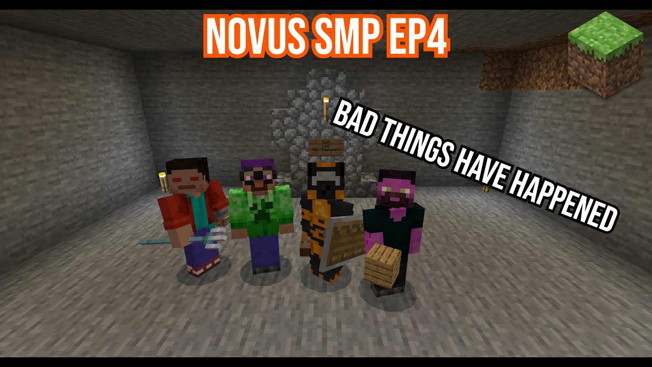 [Minecraft: Bedrock] Novus SMP S1 Ep4 | BAD THINGS HAVE HAPPENED - YouTube