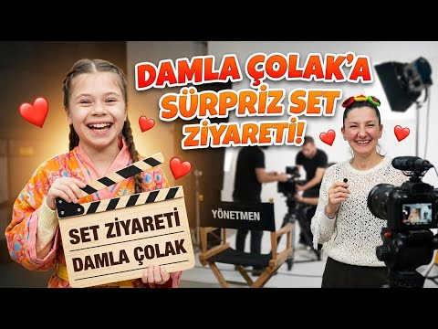 DAMLA ÇOLAK’A SÜRPRİZ SET ZİYARETİ! 🎬❤️ | Neler Yaşandı?